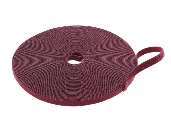 1/2 Inch Maroon Fire-Rated Hook & Loop Wrap | NetConnex, LLC